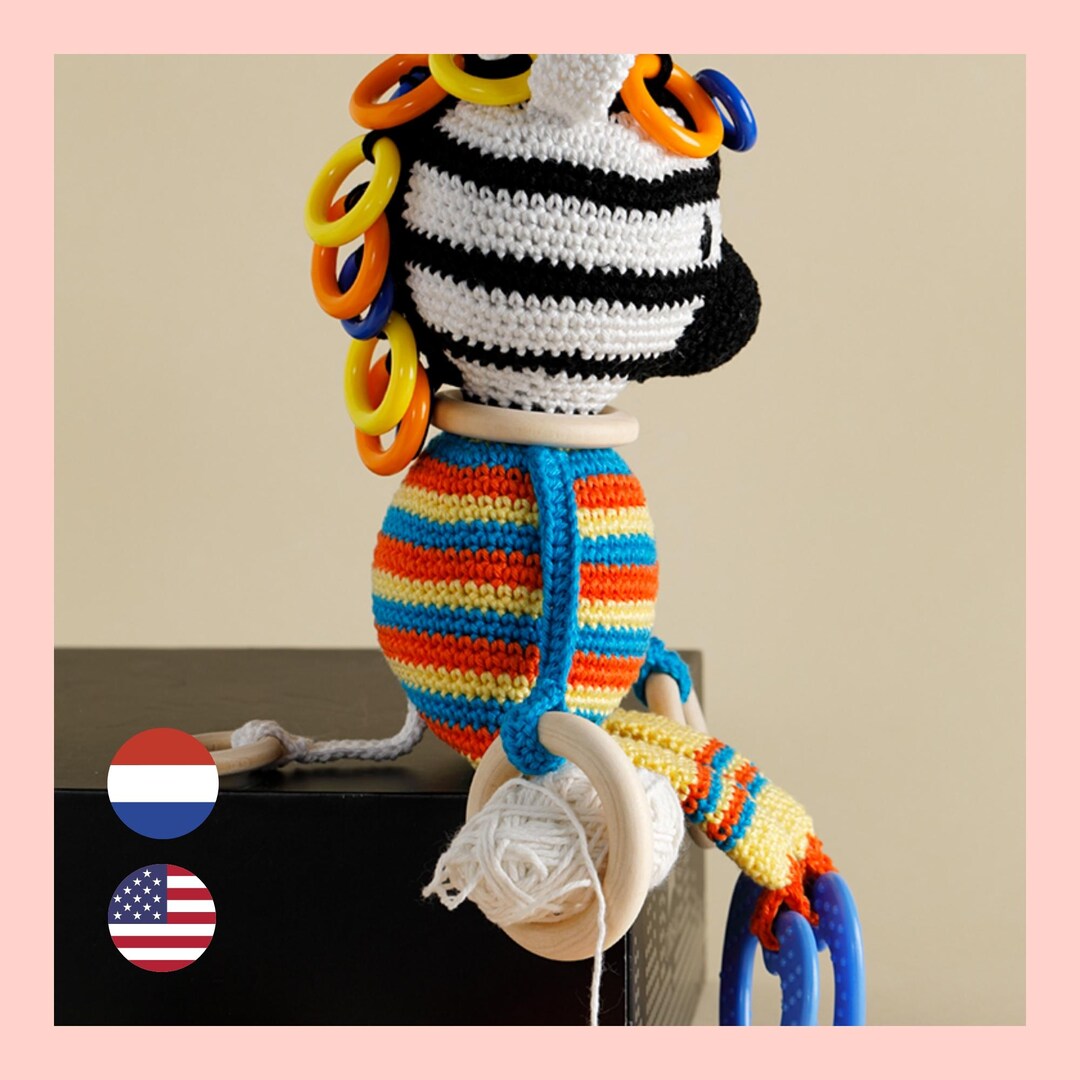 Crochet Pattern Crochet Pattern - Zebra Joey, Tested US English Pdf ...