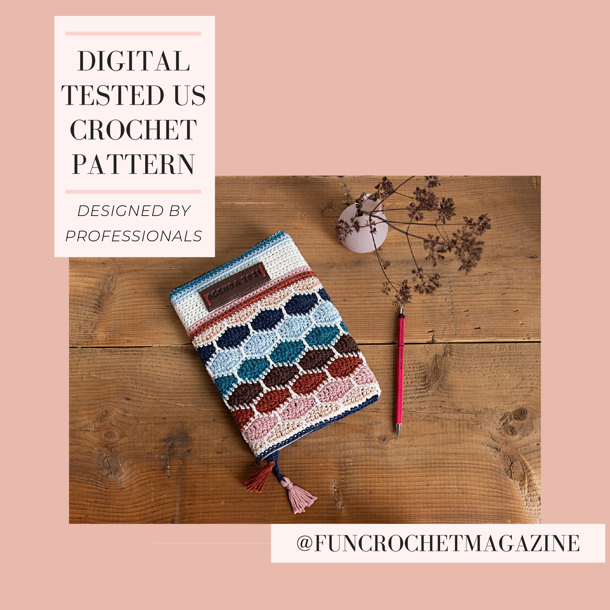 Filet Crochet Bible Covers