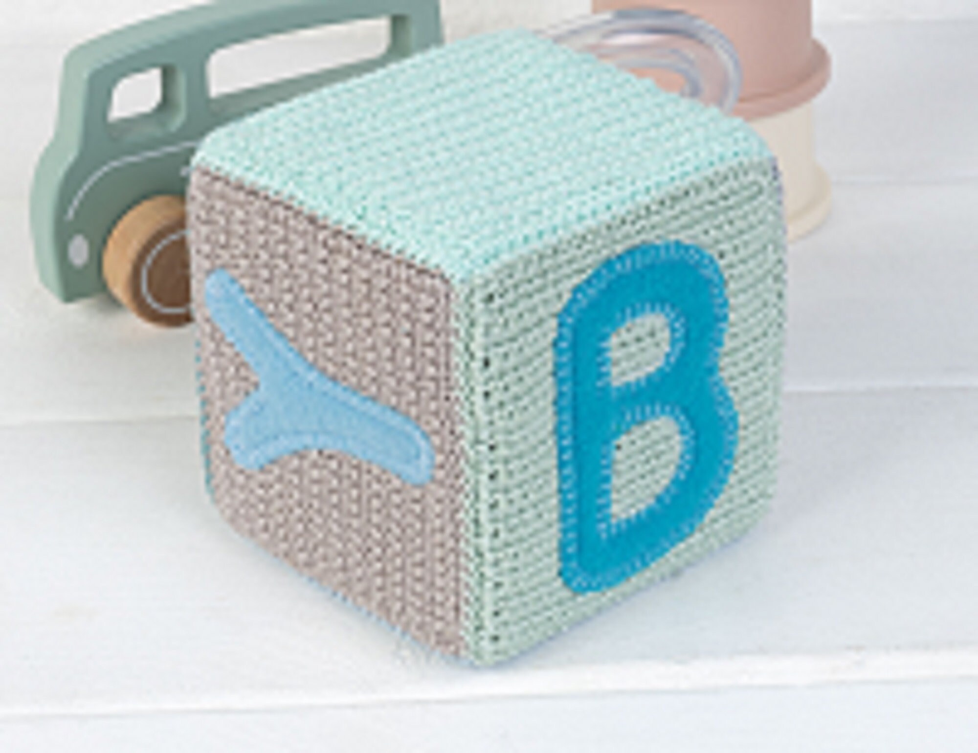 Crochet Pattern Baby Blocks, Alphabet Block, Gift, Baby Toy, Easy ...