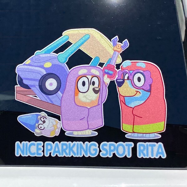 Rita and Janet Parking - Etsy