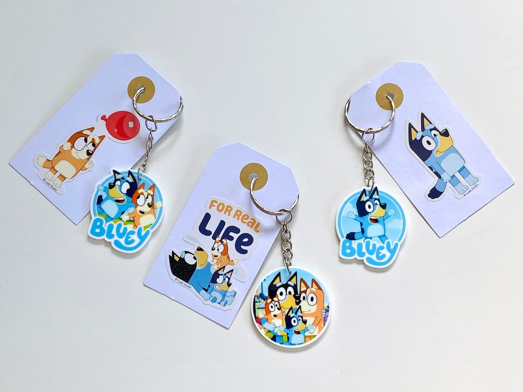 Bluey Keychains Bingo and Bluey Bluey Family - Etsy Ireland