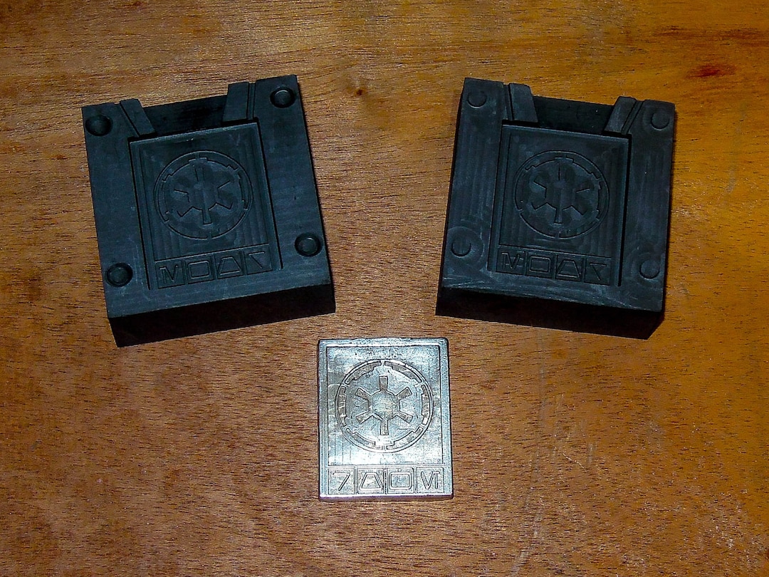 2 Sided Imperial Credit 1 Oz Graphite Mold - Etsy