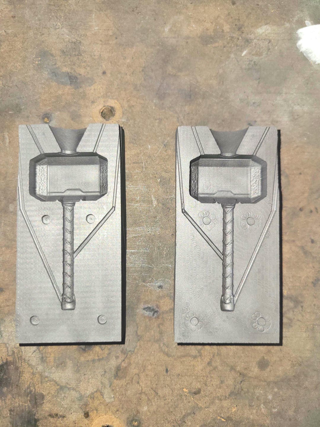 5oz Thors Hammer Graphite Mold - Etsy