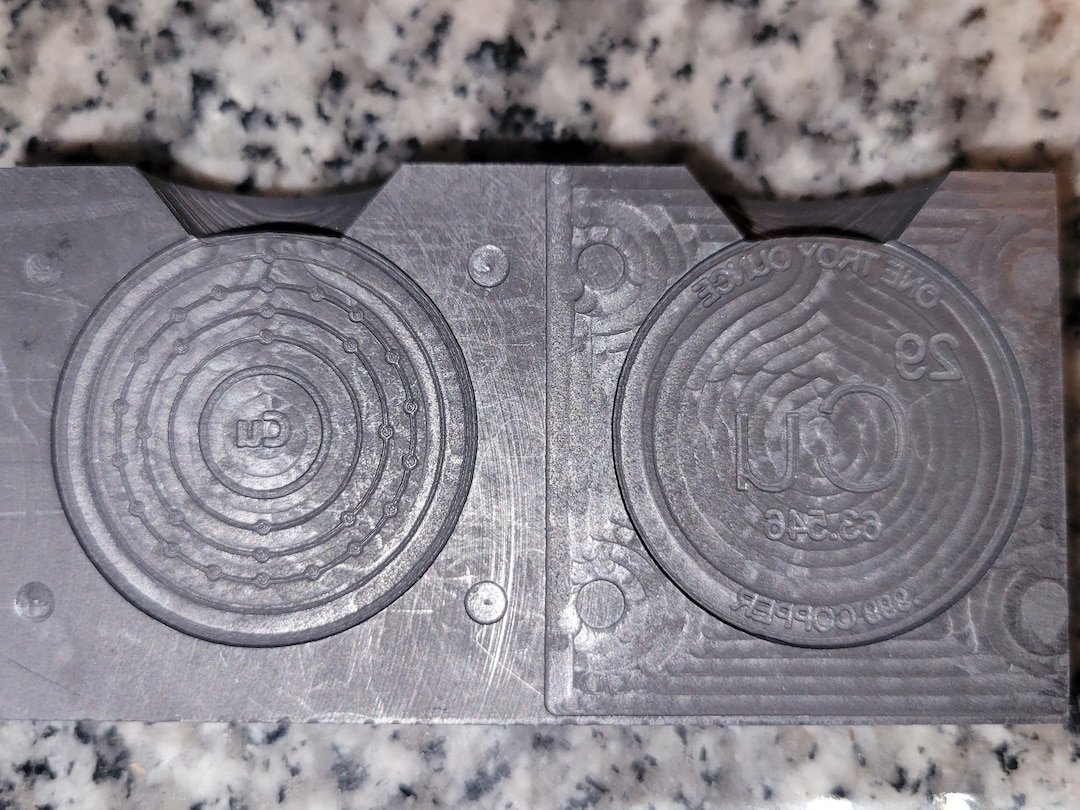 Copper Element Coin 1oz Graphite Mold - Etsy