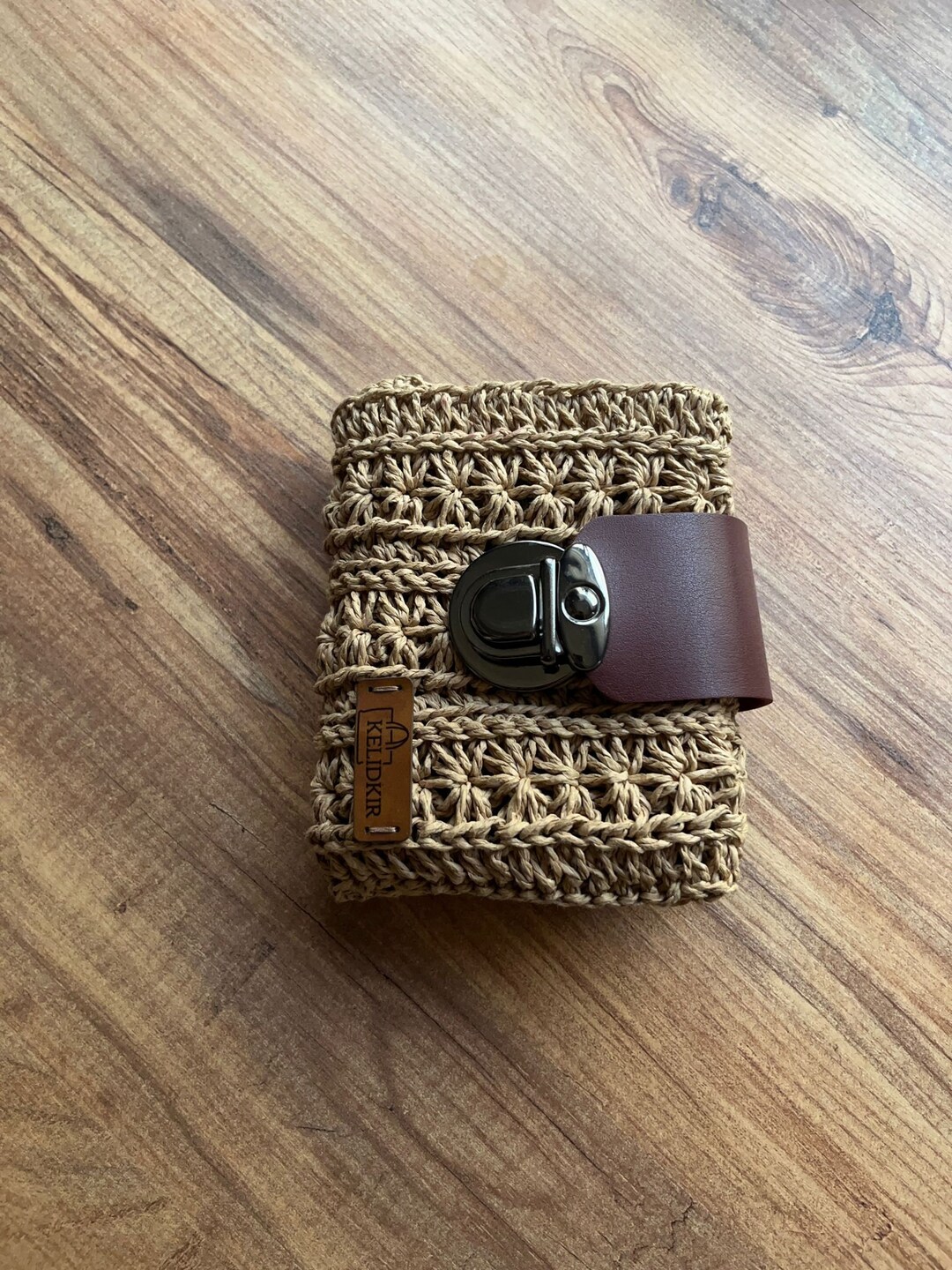HAND MADE KNITTED Wallet - Etsy
