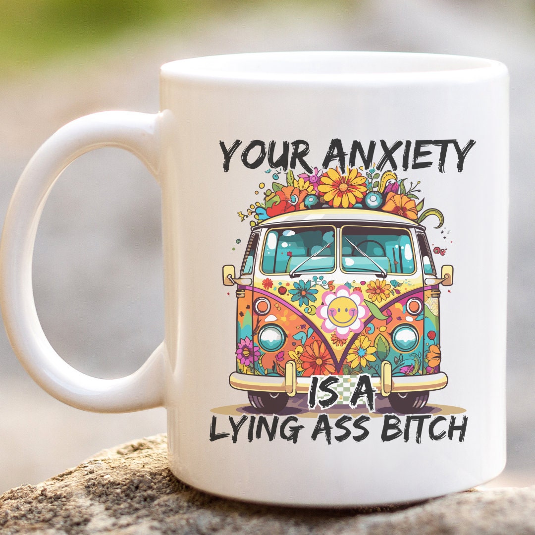 Retro 70s Mug Mental Health Coffee Cup Mug Gift for Her Friend Gift ...