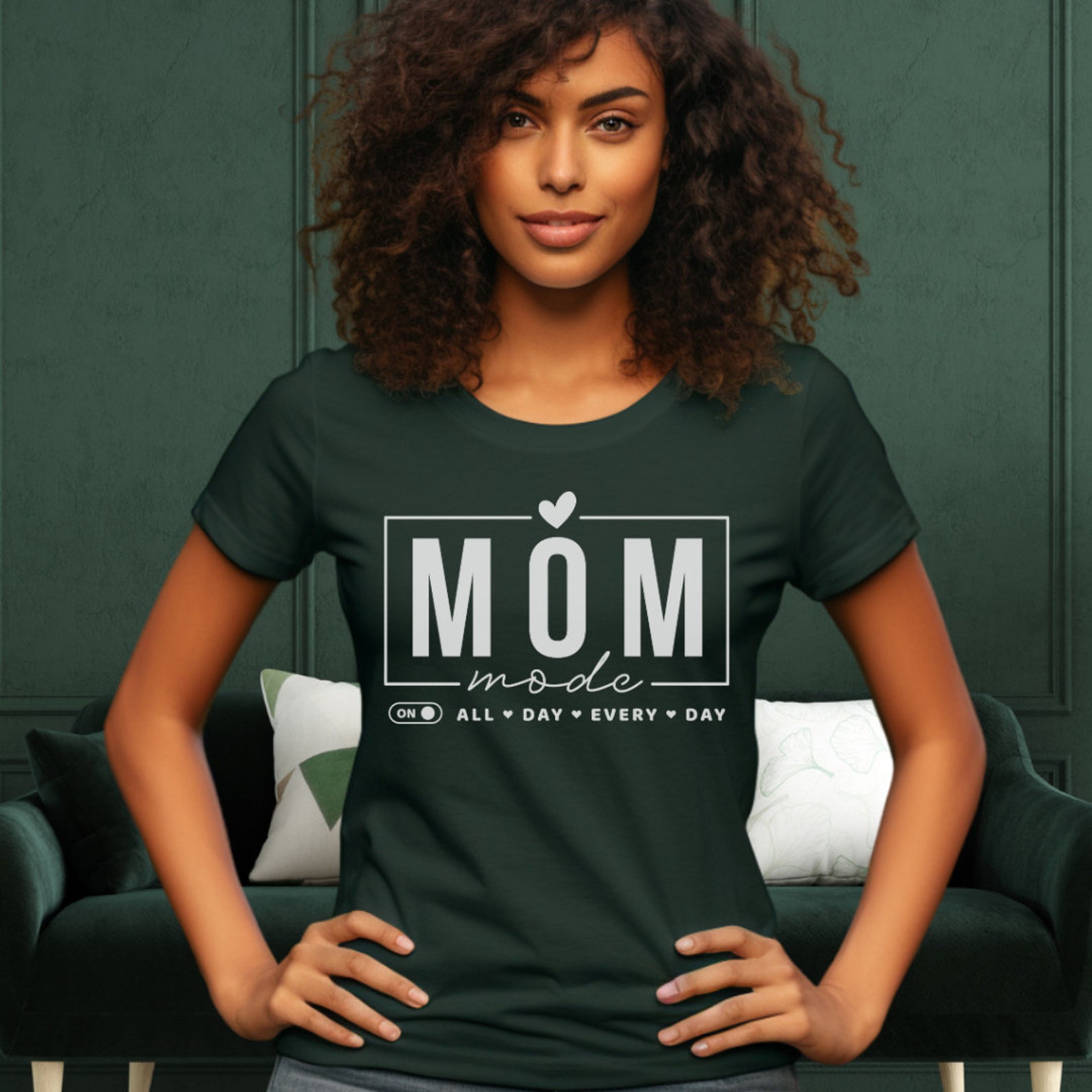 Mom Mode Tshirt for Mama Mode Tshirt for Mom Mode on All Day Shirt ...