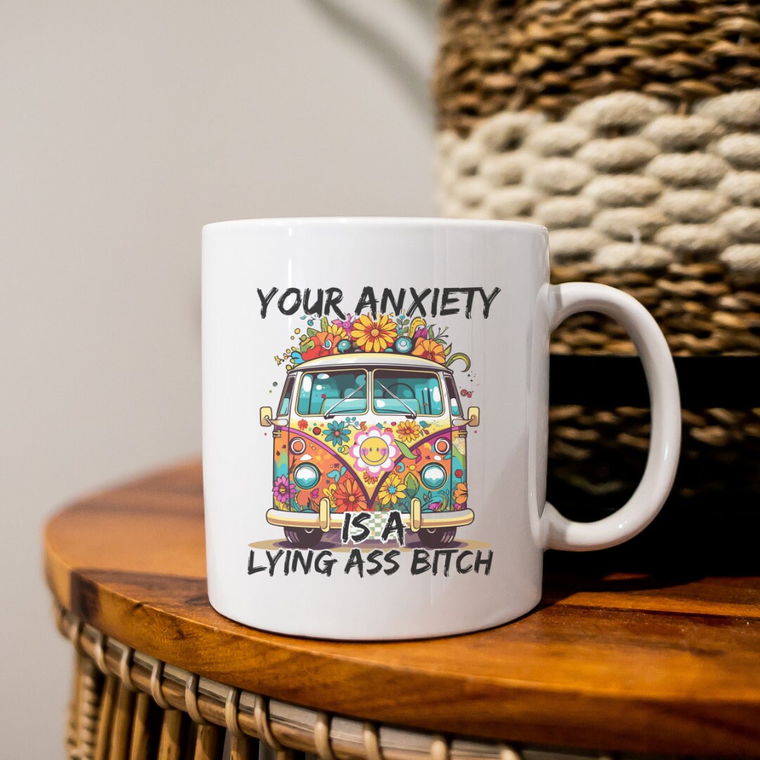 Retro 70s Mug Mental Health Coffee Cup Mug Gift for Her Friend Gift ...