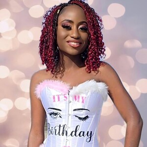 Custom Birthday/graduation Corset and Jeans Set. - Etsy