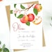 Apple Themed Birthday Invitation Template, Apple Picking Birthday ...