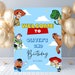 Toy Themed Birthday Welcome Sign Template, Editable Toy Birthday Party ...
