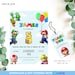 Kids Birthday Invitation Template, Boy Birthday Invitation Card ...