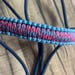 H09- Horse Halter- Standard Rope Halter With Blue and Pink Noseband. - Etsy