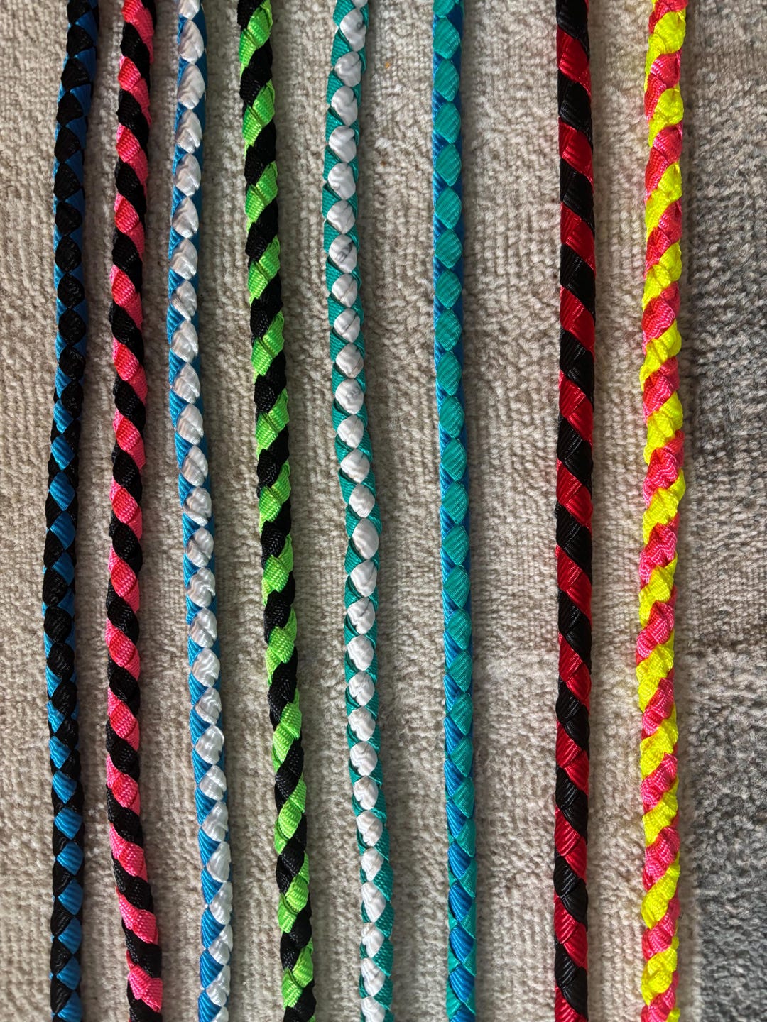 Lead Rope-hand Braided Mule Tape. - Etsy