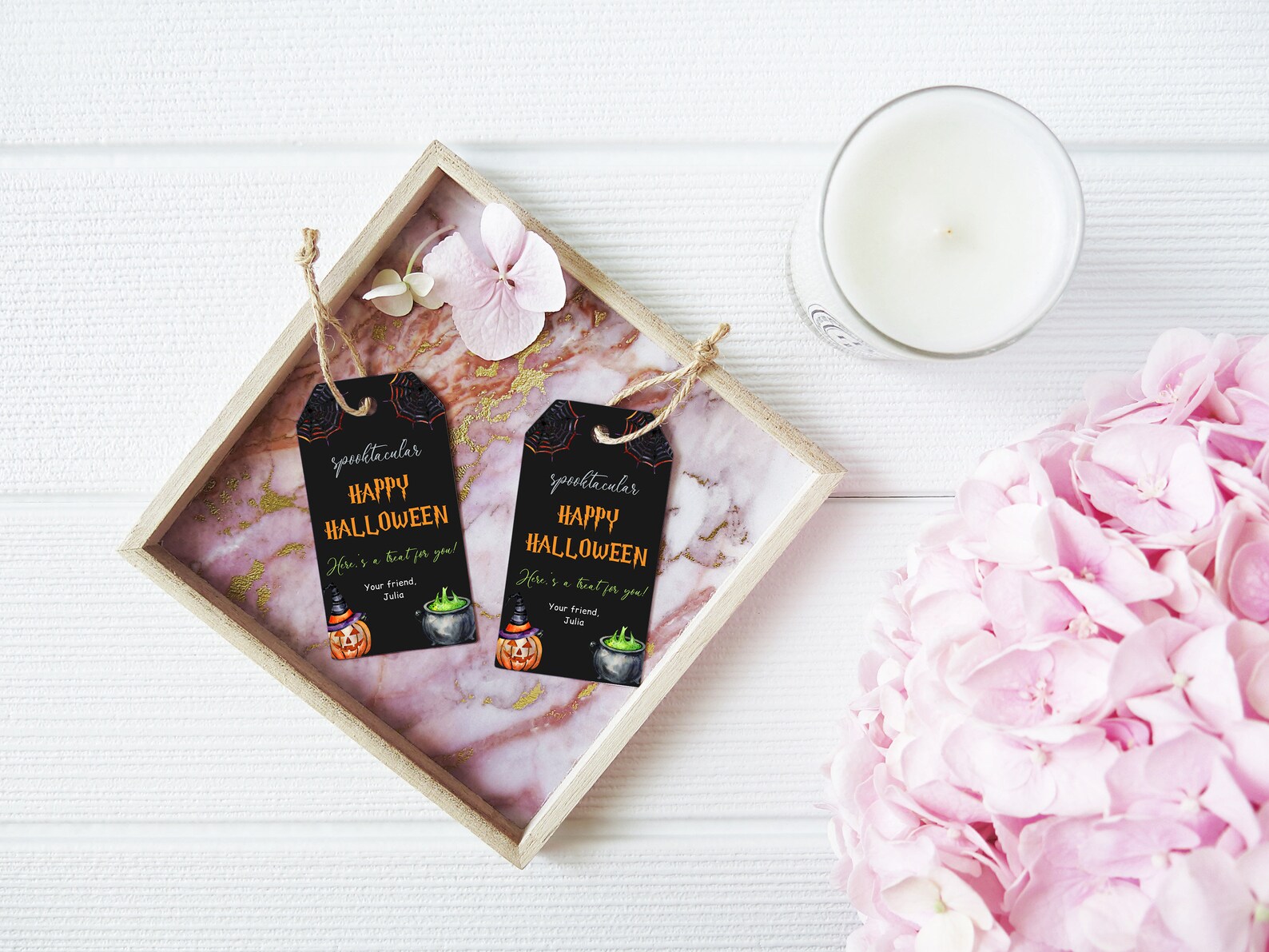 Editable Halloween Labels - Customizable Spooky Tags for Your Haunting ...