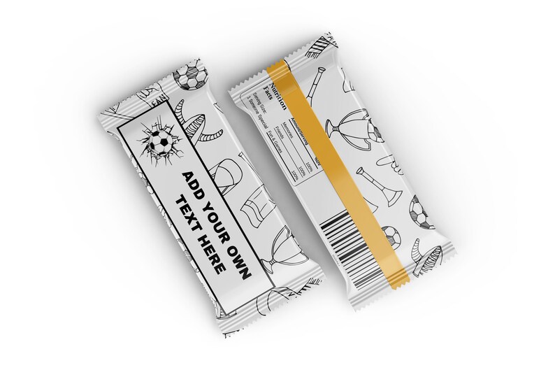 Soccer Birthday Chocolate Bar Wrapper Template, Football Party ...
