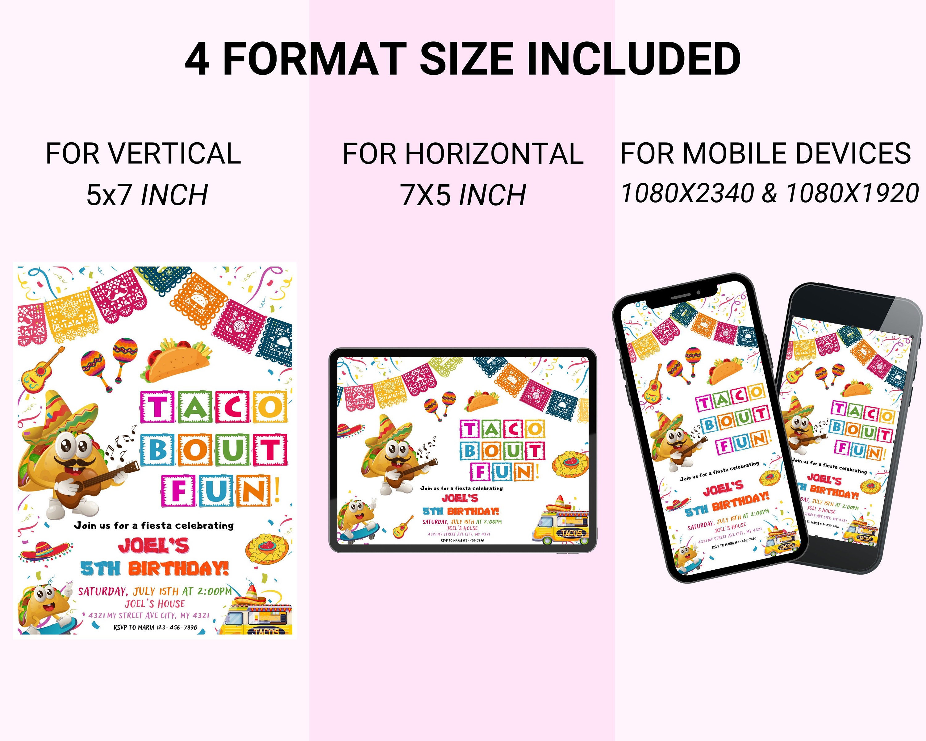 Cactus Farewell Party Invitation Taco Bout Adios Mexican - Etsy