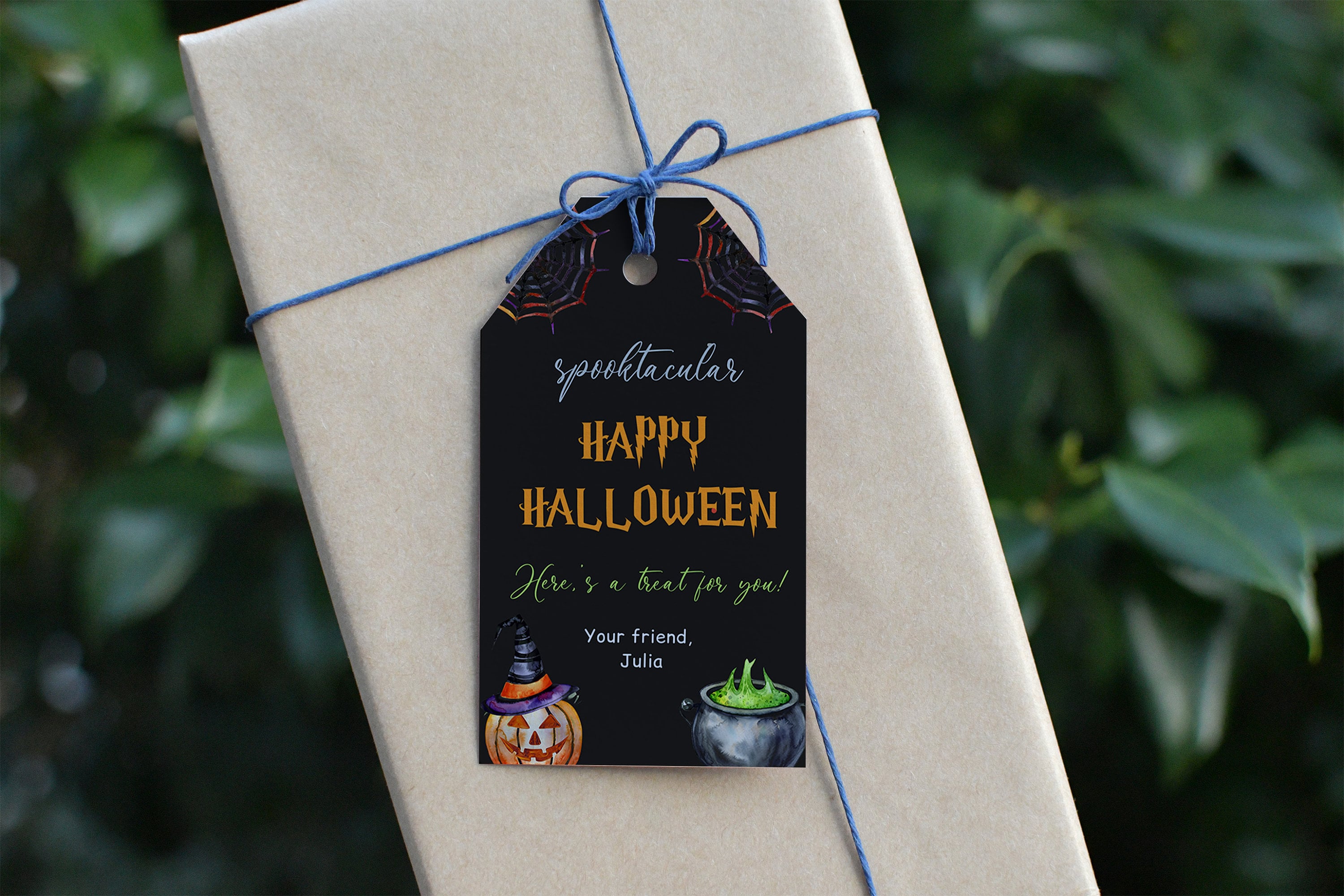 Editable Halloween Labels Customizable Spooky Tags for Your Haunting ...
