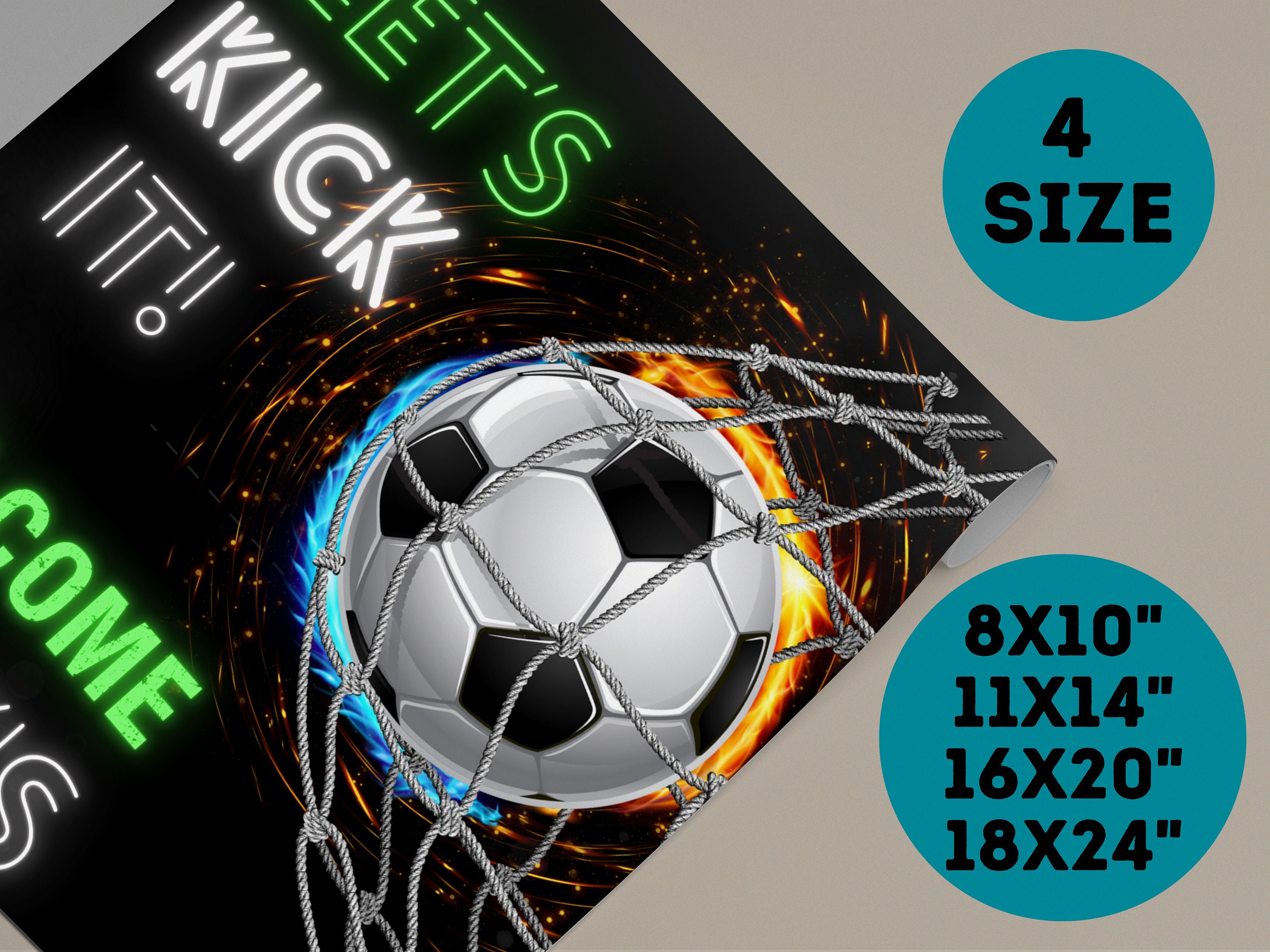 Football Welcome Sign Soccer Welcome Sign Template Personalize Your ...