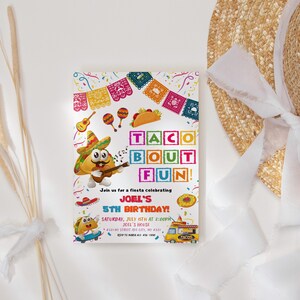Cactus Farewell Party Invitation - Taco Bout Adios - Mexican Graduation ...