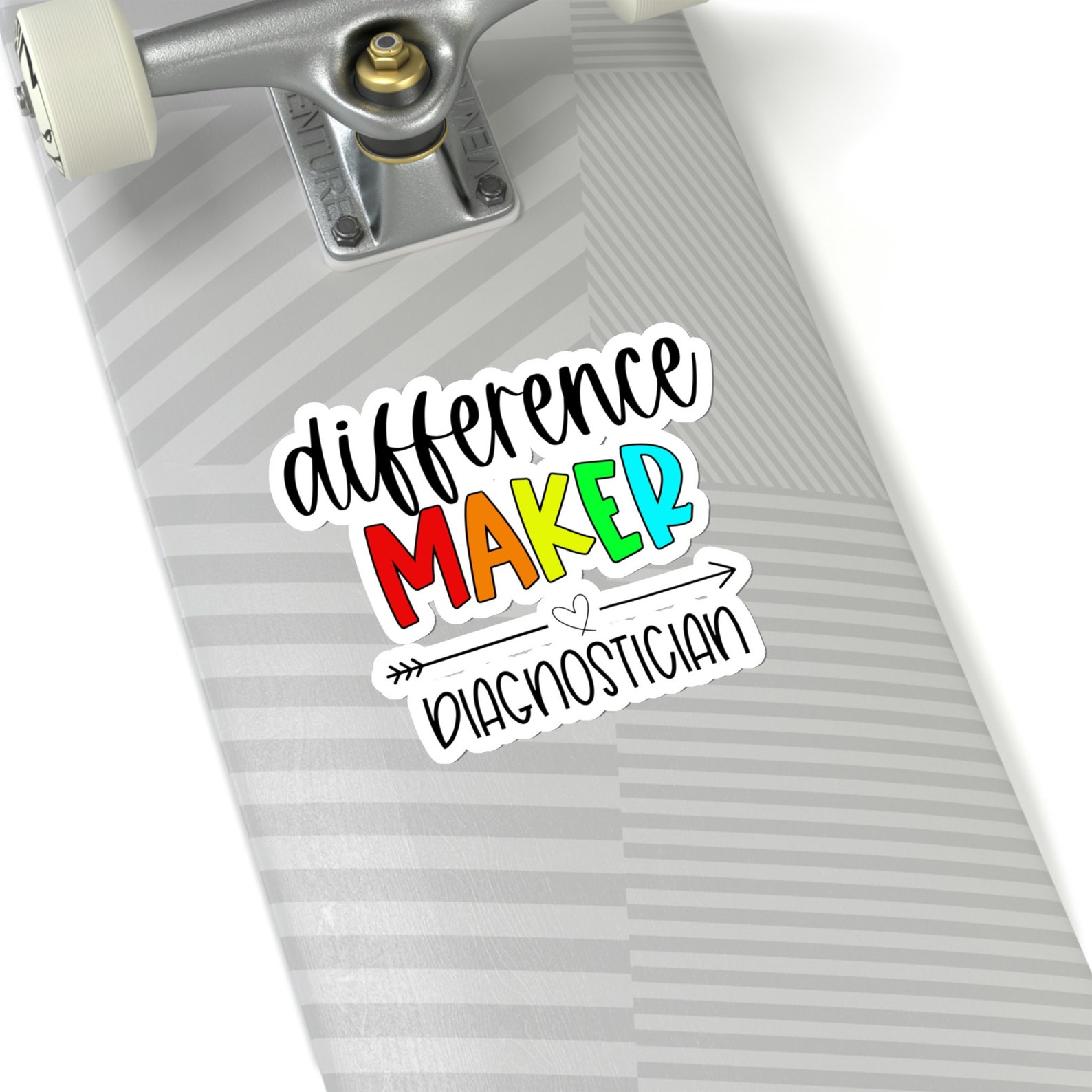 Sped Diagnostician Difference Maker Kiss-cut Sticker Gift for Diag ...