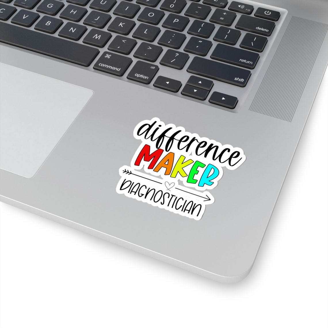 Sped Diagnostician Difference Maker Kiss-cut Sticker Gift for Diag ...