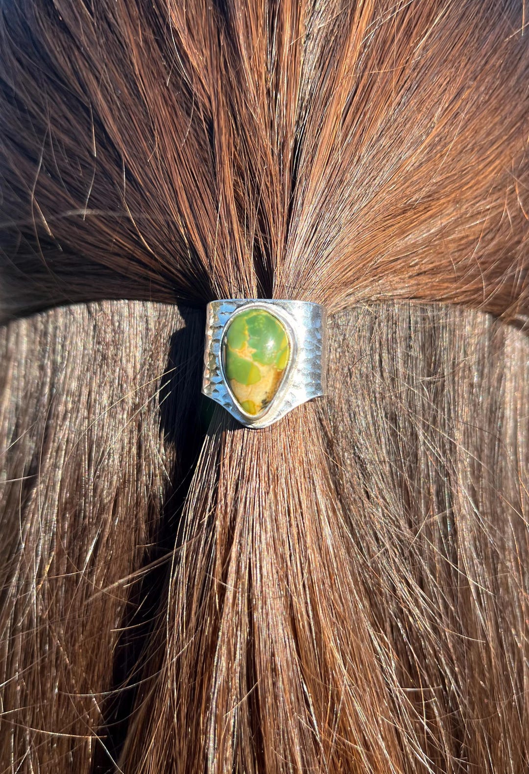 Turquoise Hair Jewel, Hair Jewellery, Hair Cuff, Hair Accessories, Size ...
