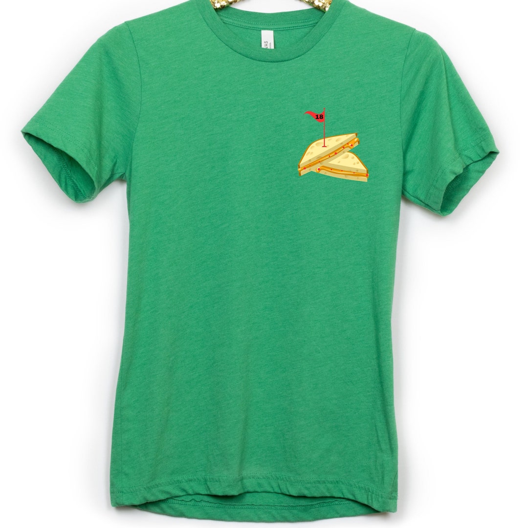 Pimento Cheese Sandwich Tee, Bella Canvas Masters T-shirt, Augusta ...
