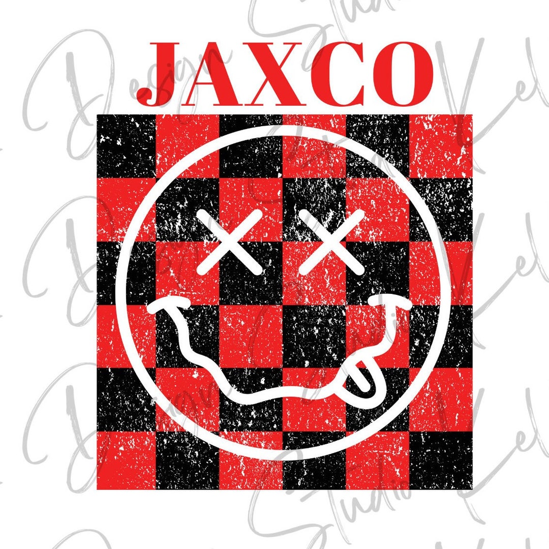 Jaxco Checkered Smiley Face | PNG Digital Design| Digital Download ...