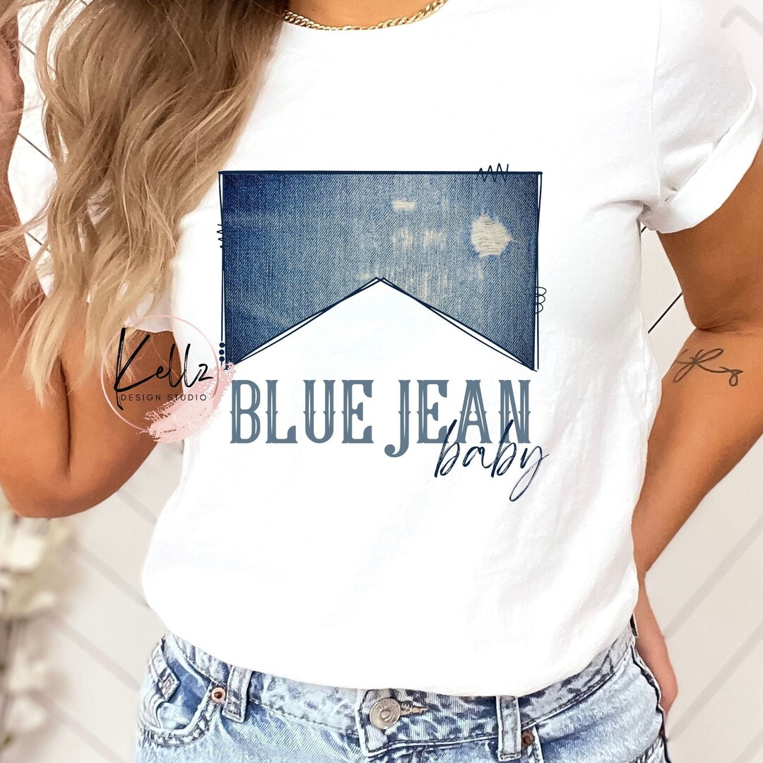 Blue Jean | PNG Digital Design| Digital Download | Instant Download ...