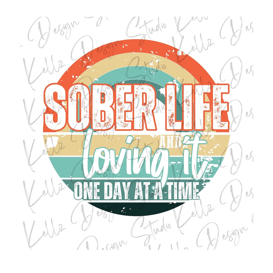 Sober Life PNG Digital Design Digital Download Instant Download Digital ...