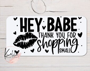 Fragile Happy Mail Shipping Label Small Business Packaging Cute ...