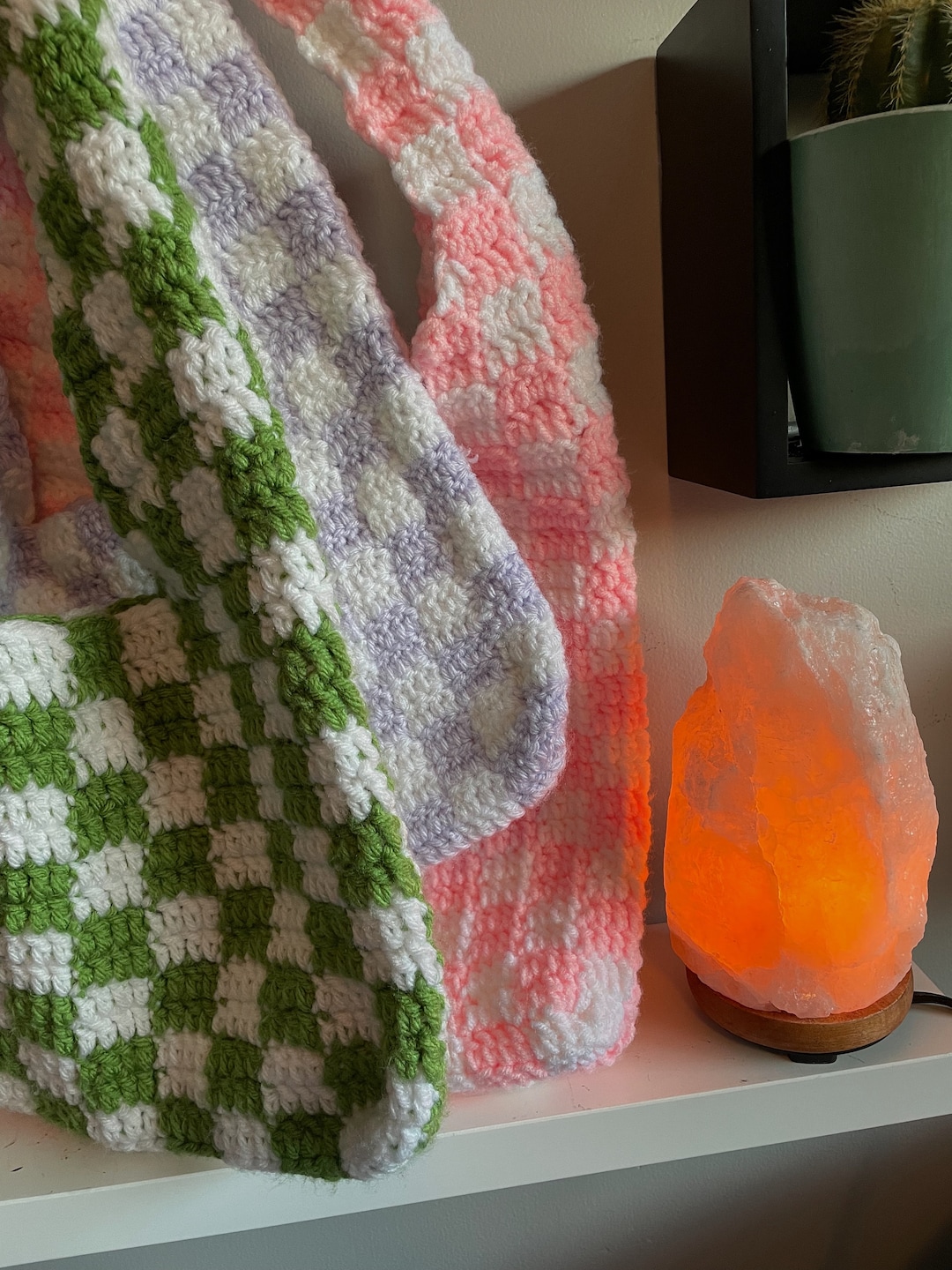 Crochet Checkerboard Bag Pattern - Etsy