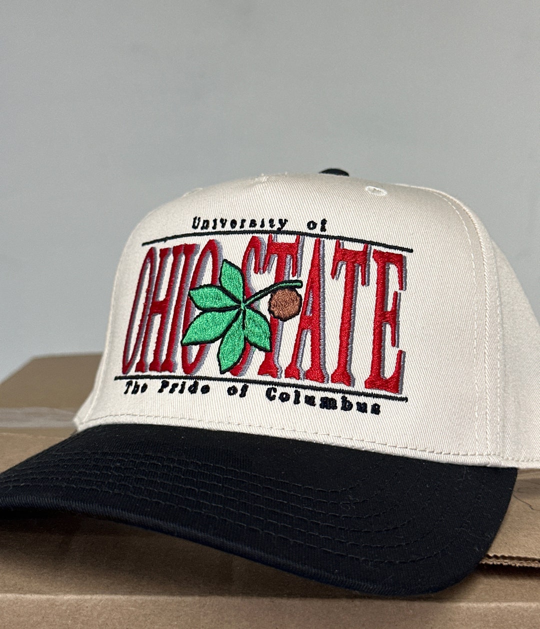 90s Vintage Style Ohio State Snapback Baseball Cap - Etsy