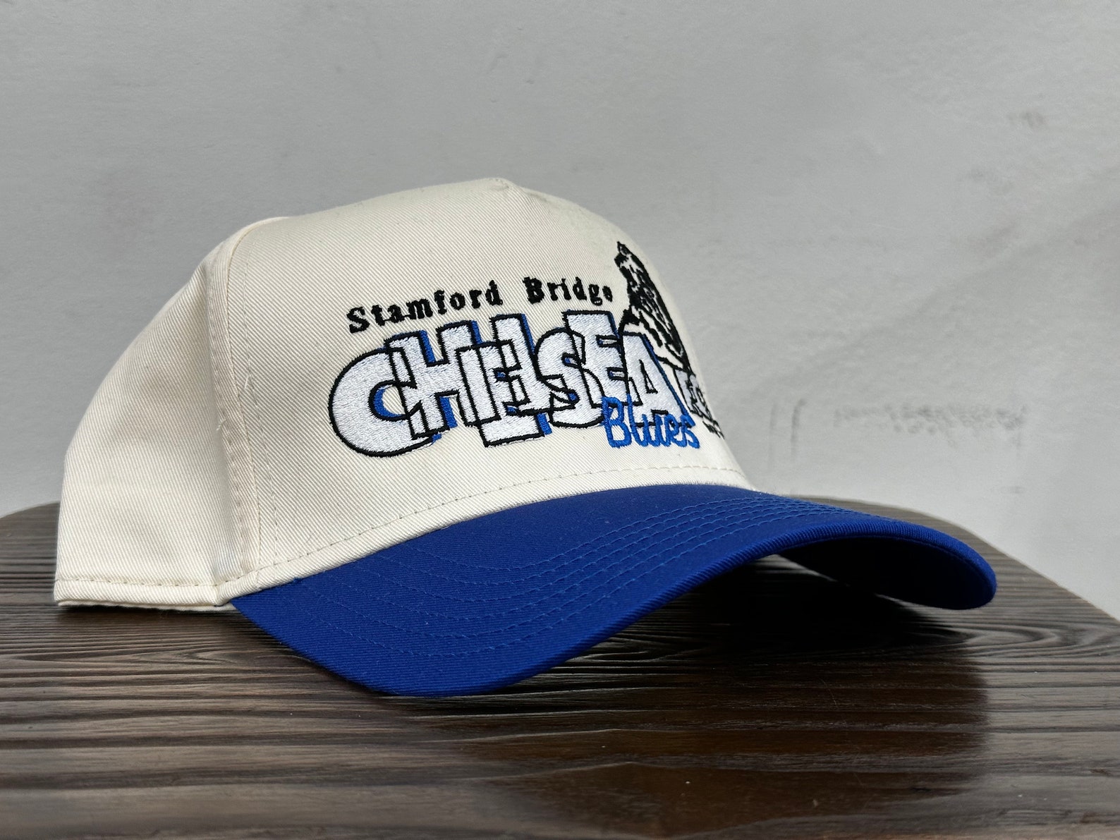 Vintage Style Chelsea F.C. Snapback Hat White Version - Etsy