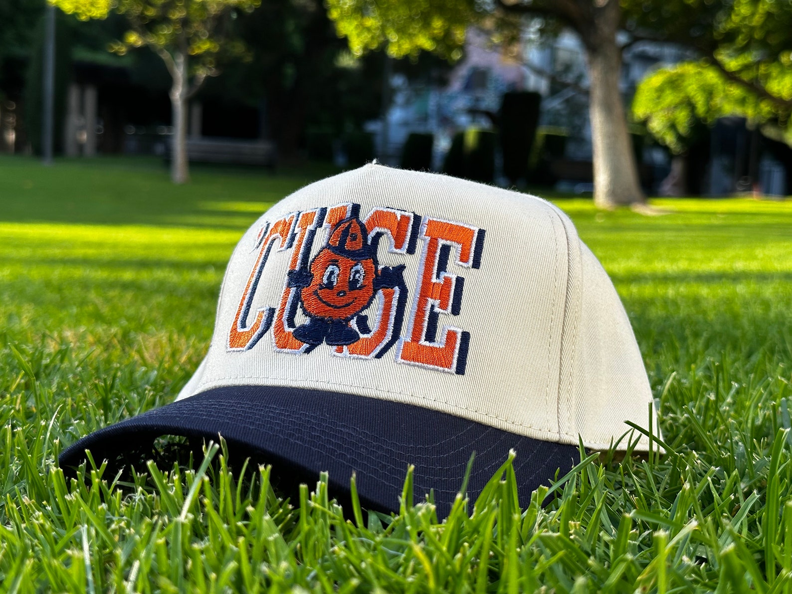 90s Vintage Style Syracuse University Streetwear Snapback Gameday Hat ...