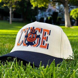 90s Vintage Style Syracuse University Streetwear Snapback Gameday Hat ...