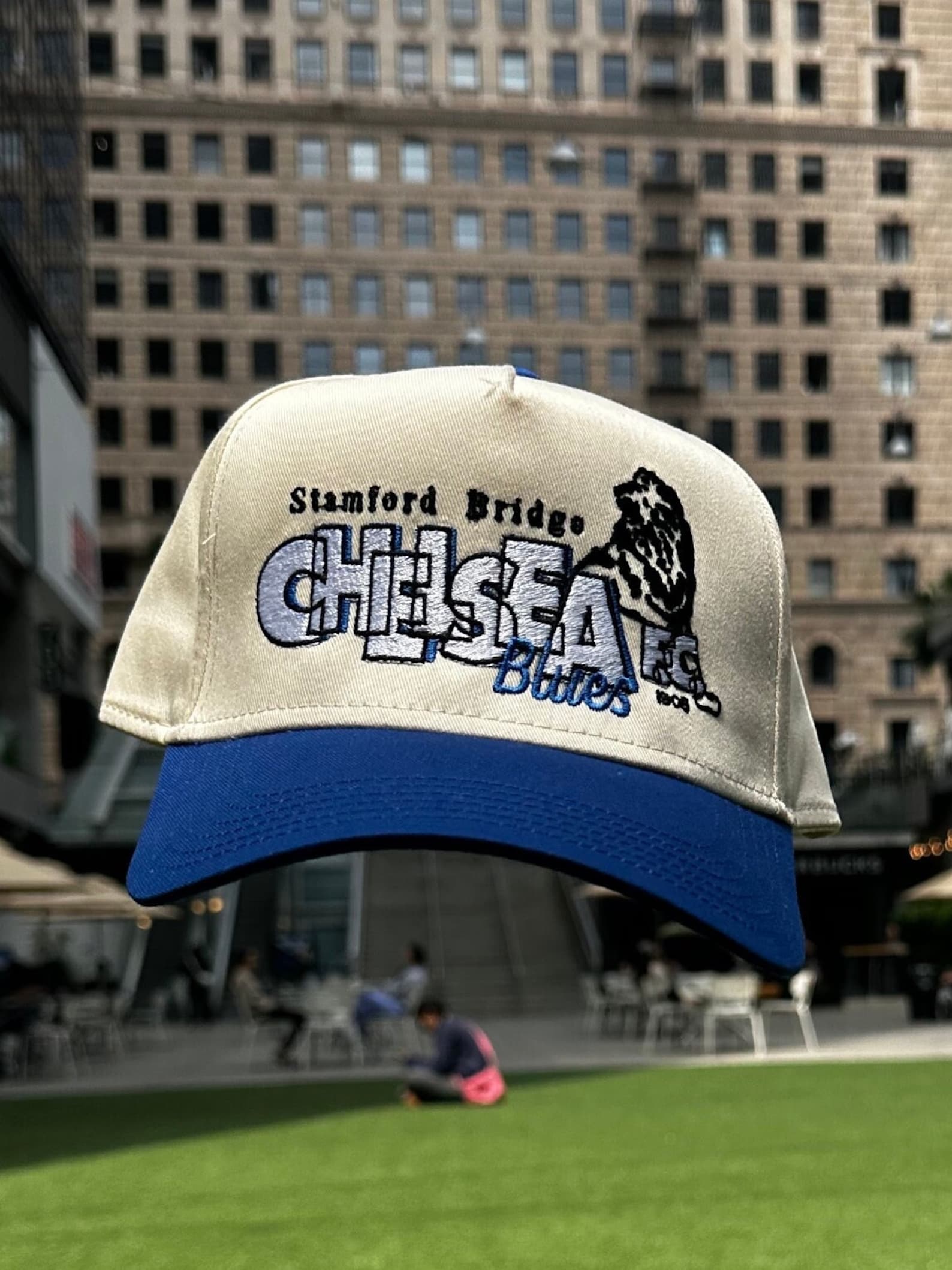 Vintage Style Chelsea F.C. Snapback Hat White Version - Etsy