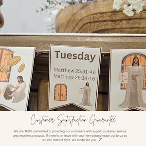 Easter Story LDS Holy Week Christian Easter Printable DIGITAL DOWNLOAD ...