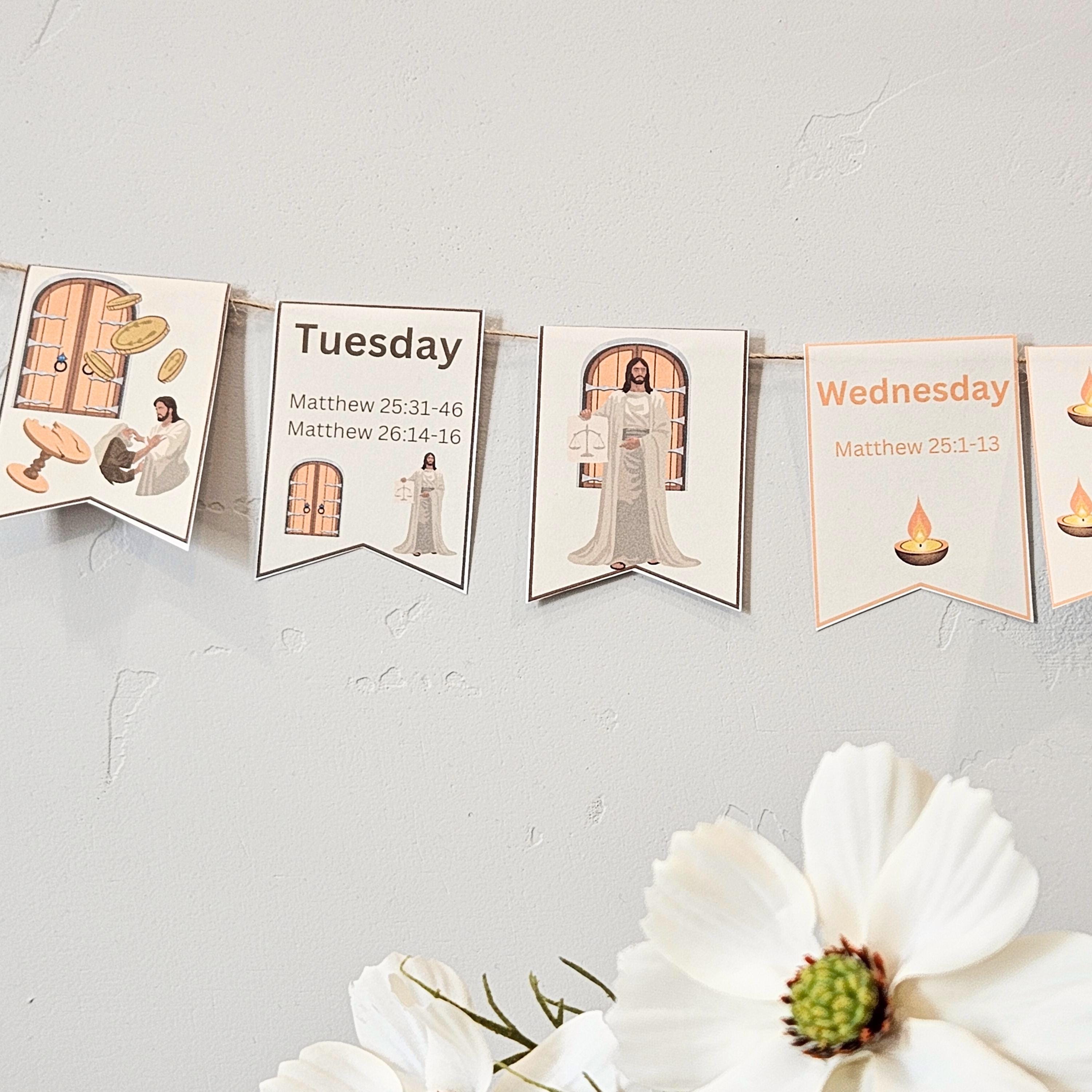 Holy Week Easter Bulletin Board for Primary or Young Women He is Risen ...