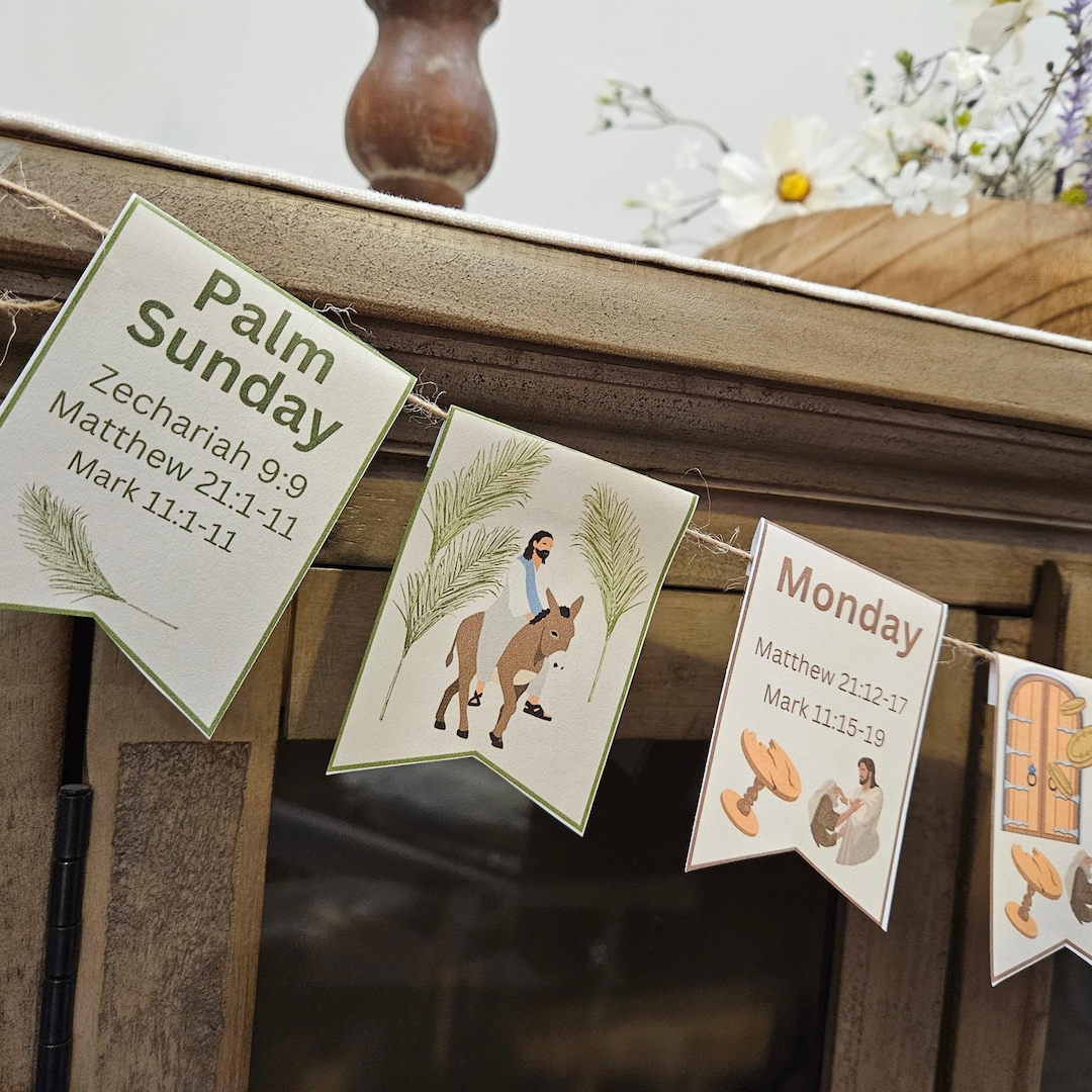 Easter Story LDS Holy Week Christian Easter Printable DIGITAL DOWNLOAD ...