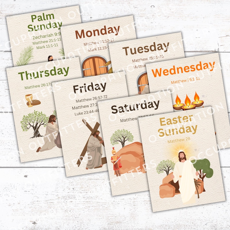 Holy Week Posters - Etsy