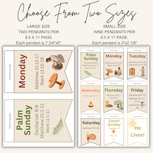 Easter Story LDS Holy Week Christian Easter Printable DIGITAL DOWNLOAD ...