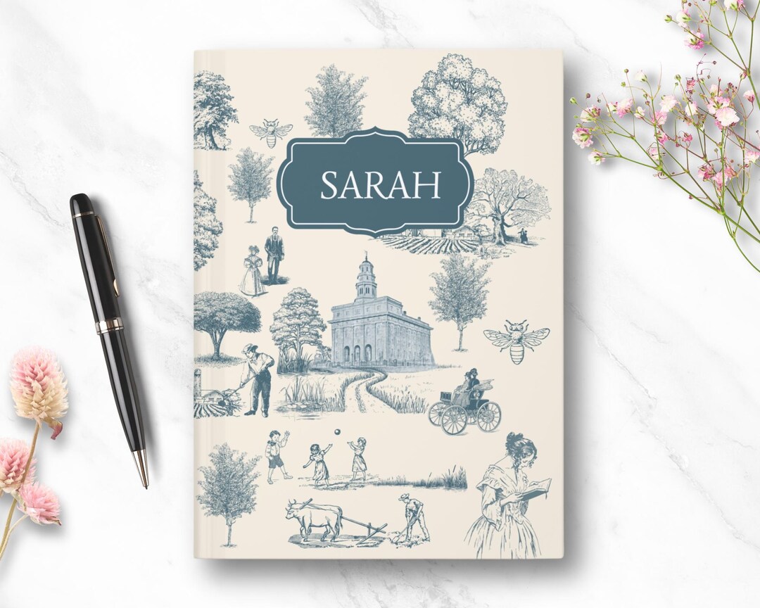 Personalized Temple Journal Notebook Church of Jesus Christ History ...