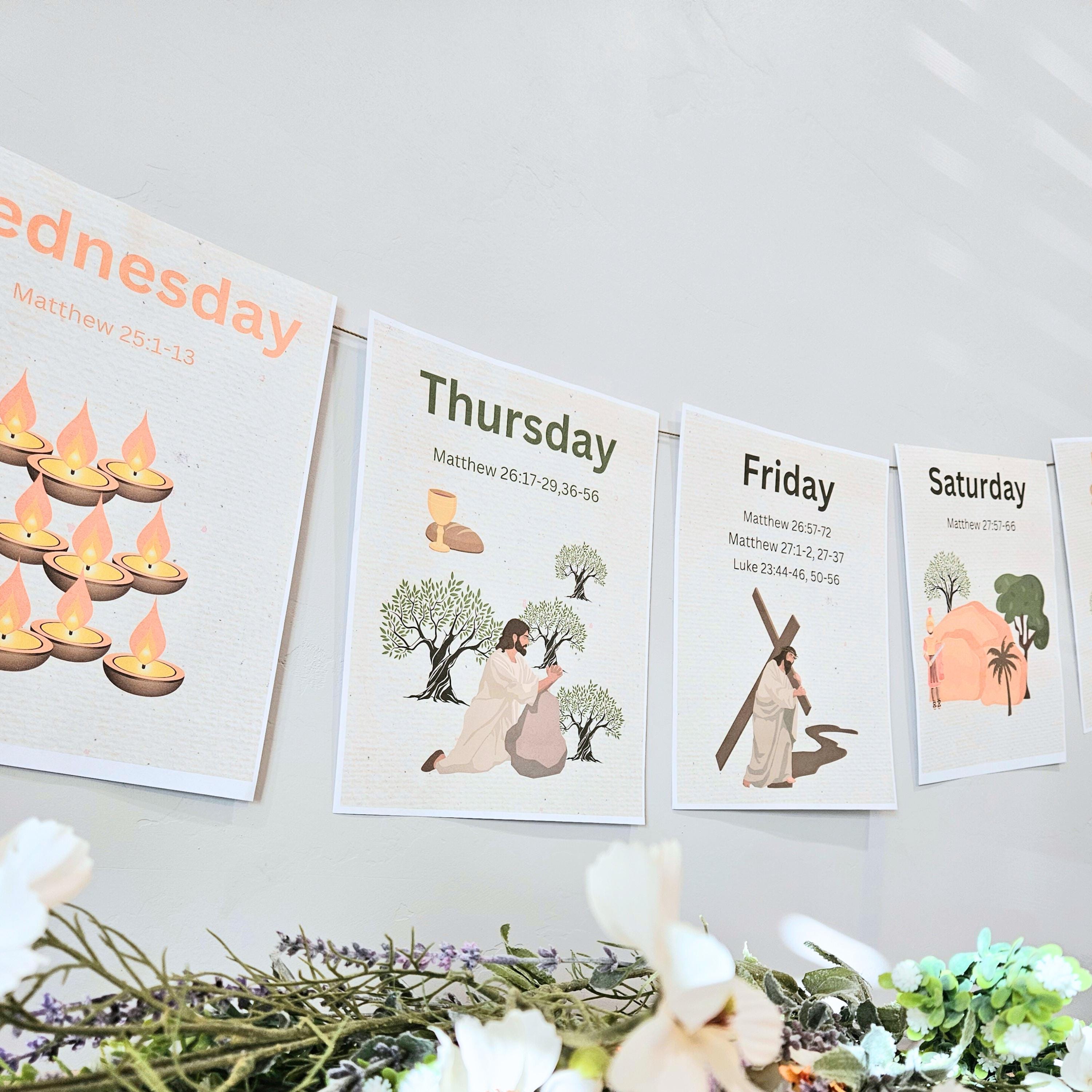 LDS Easter Holy Week Printable Digital Download Advent Print Scripture ...