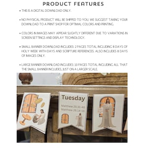 Easter Story LDS Holy Week Christian Easter Printable DIGITAL DOWNLOAD ...