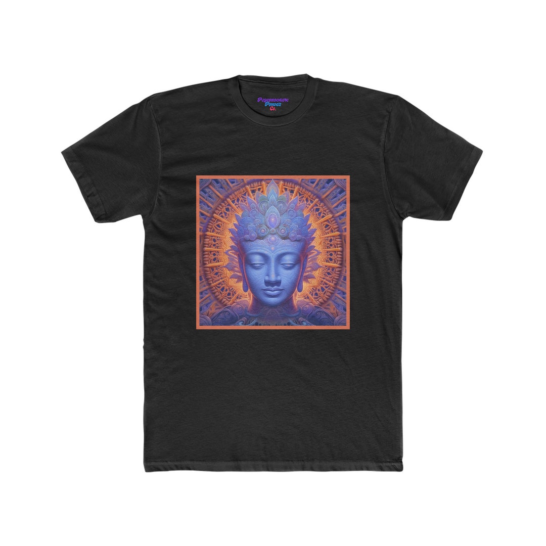 Alex Grey Style Great Buddha, Premium T-shirt, Mandala, Enlightenment ...