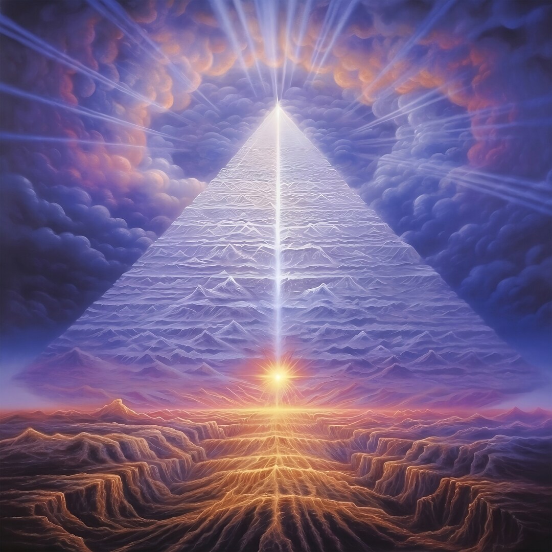 Alex Grey Inspired Ancient Pyramids, Tesla, Divine Energy ...