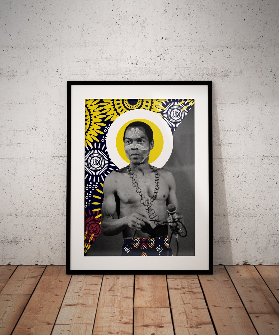 Fela Kuti Art Print, Afrobeat Music Poster - Etsy