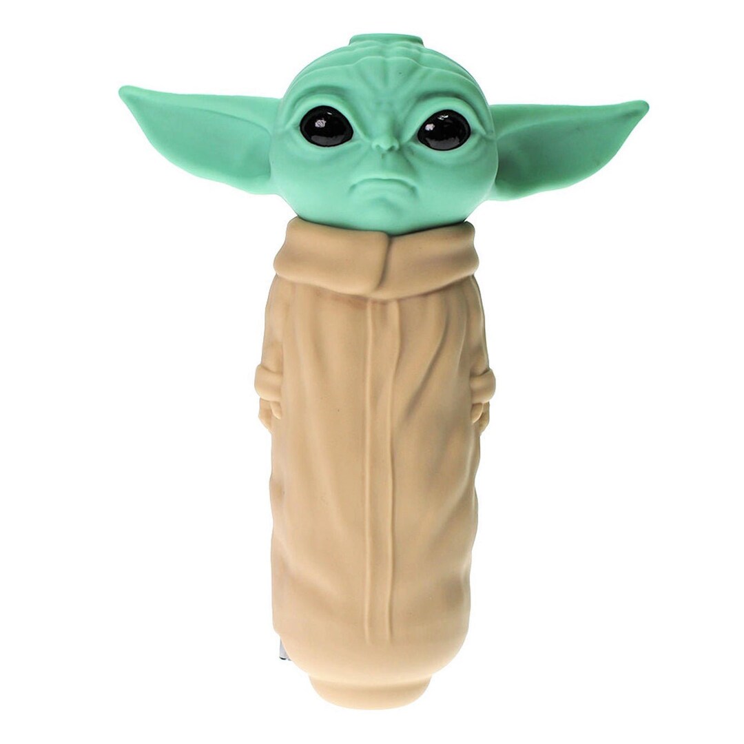 Mini Yoda Baby Grogu Silicone Smoke Piece - Etsy